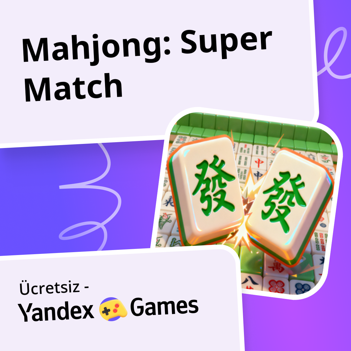Mahjong: Super Match (Yodomi'den) - Yandex Games servisinde ücretsiz ...