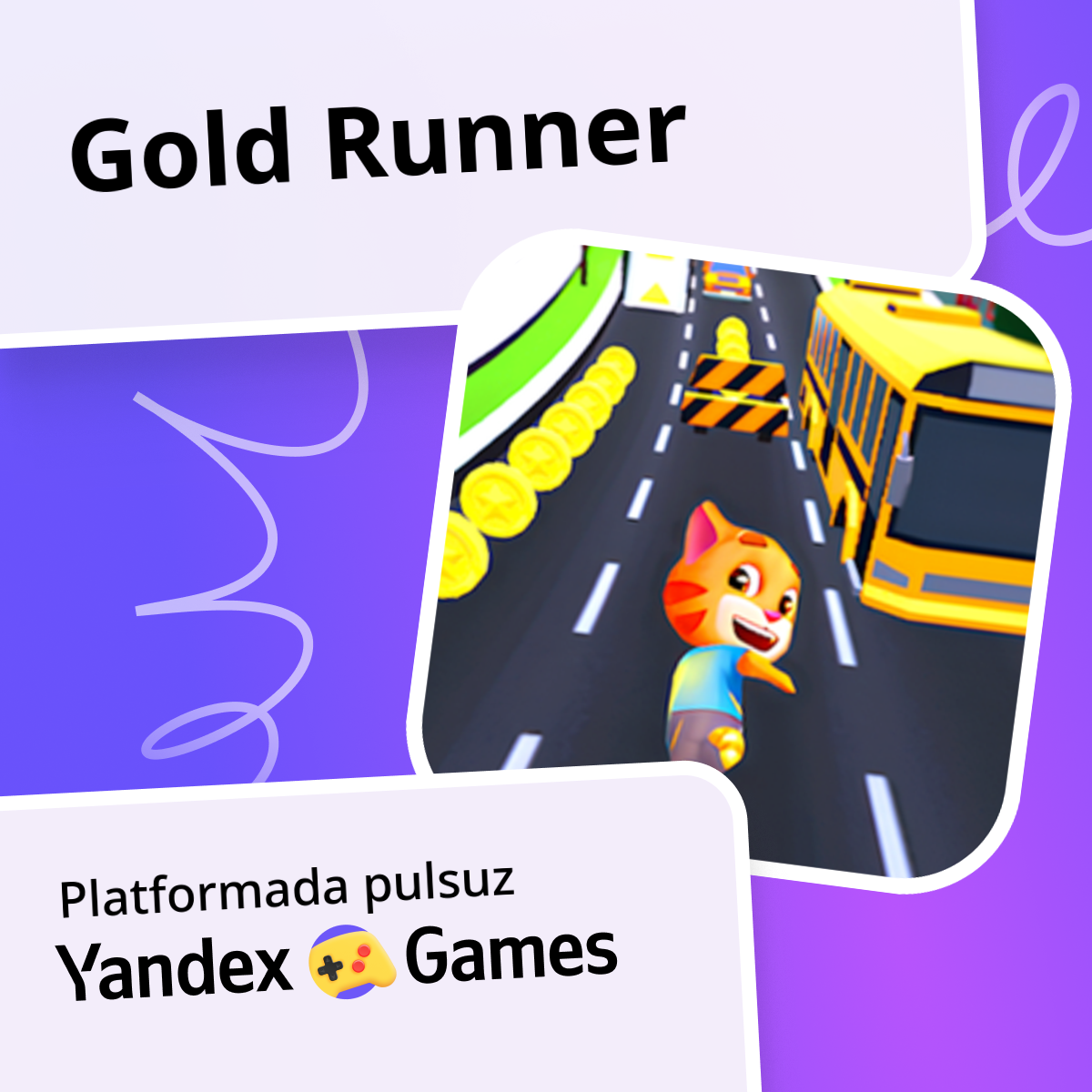 Gold Runner (TonyUner adlı tərtibatçıdan) - Yandex Games xidmətində ...