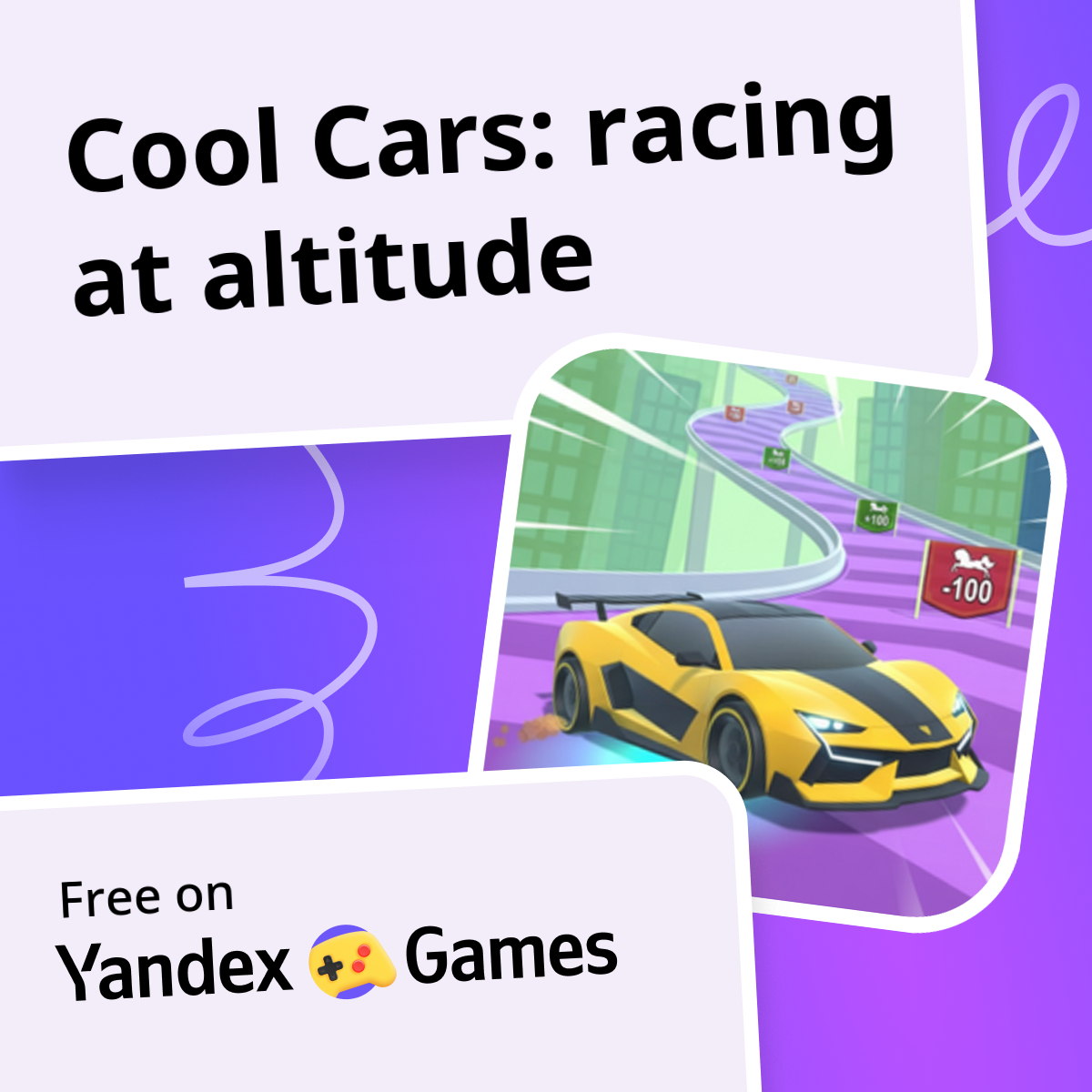 Cool Cars: racing at altitude (توسط MaxStep)- بازی آنلاین به صورت ...