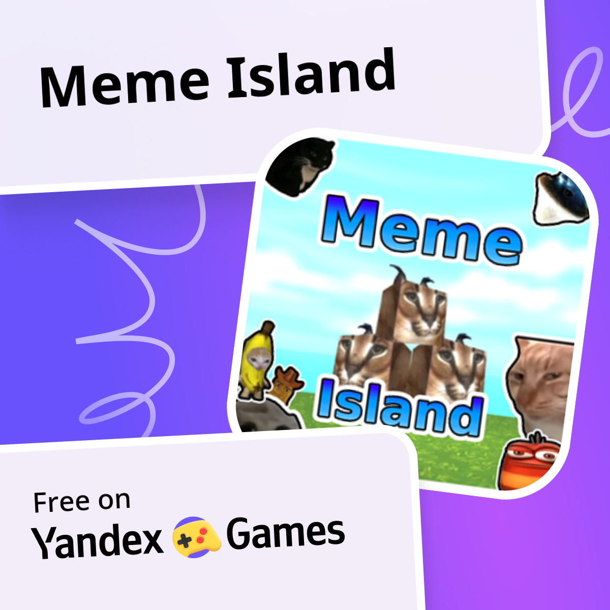 Meme Island (by scroller) - play online for free on Yandex Games