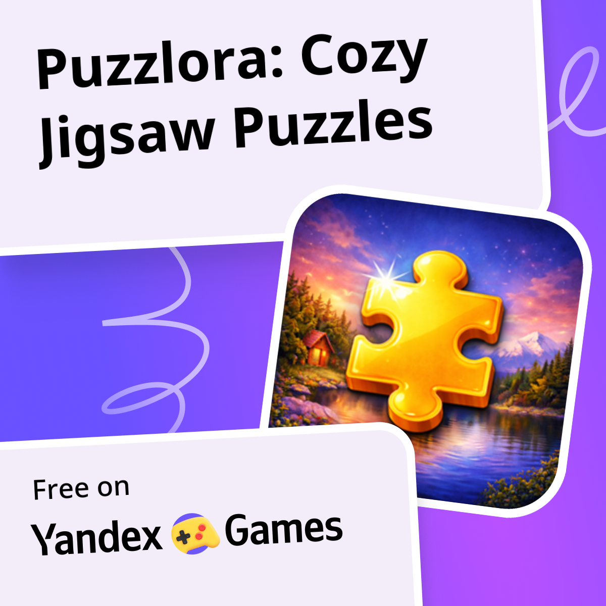 Puzzlora: Cozy Jigsaw Puzzles - play online for free on Yandex Games