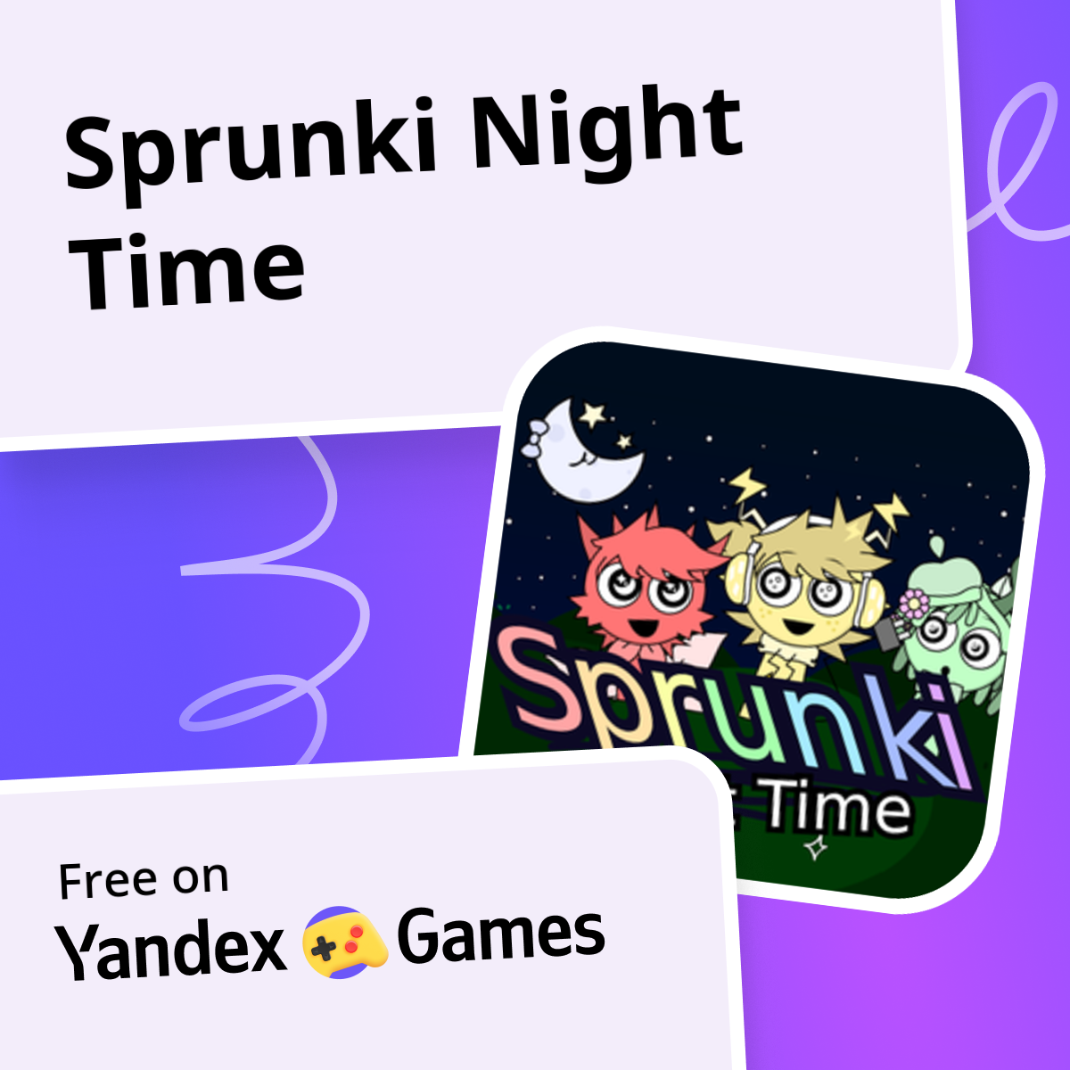 Sprunki Night Time (by EpicGamesStore) - play online for free on Yandex ...