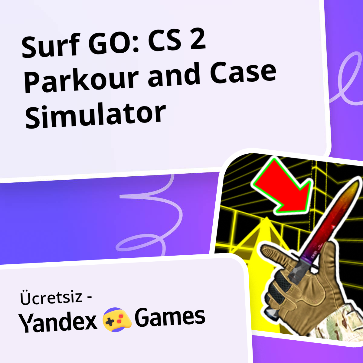 Surf GO: CS 2 Parkour and Case Simulator - oynayın Yandex Games ...