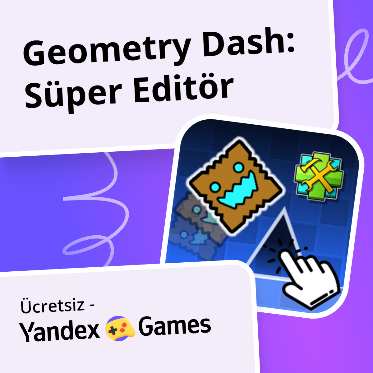 Geometry Dash: Süper Editör - oynayın Yandex Games üzerinde ücretsiz ...