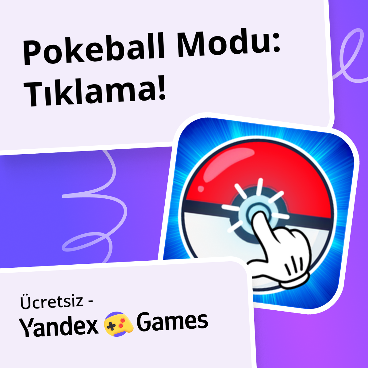 Pokeball Modu: Tıklama! (B-Tree'den) - Yandex Games servisinde ücretsiz ...