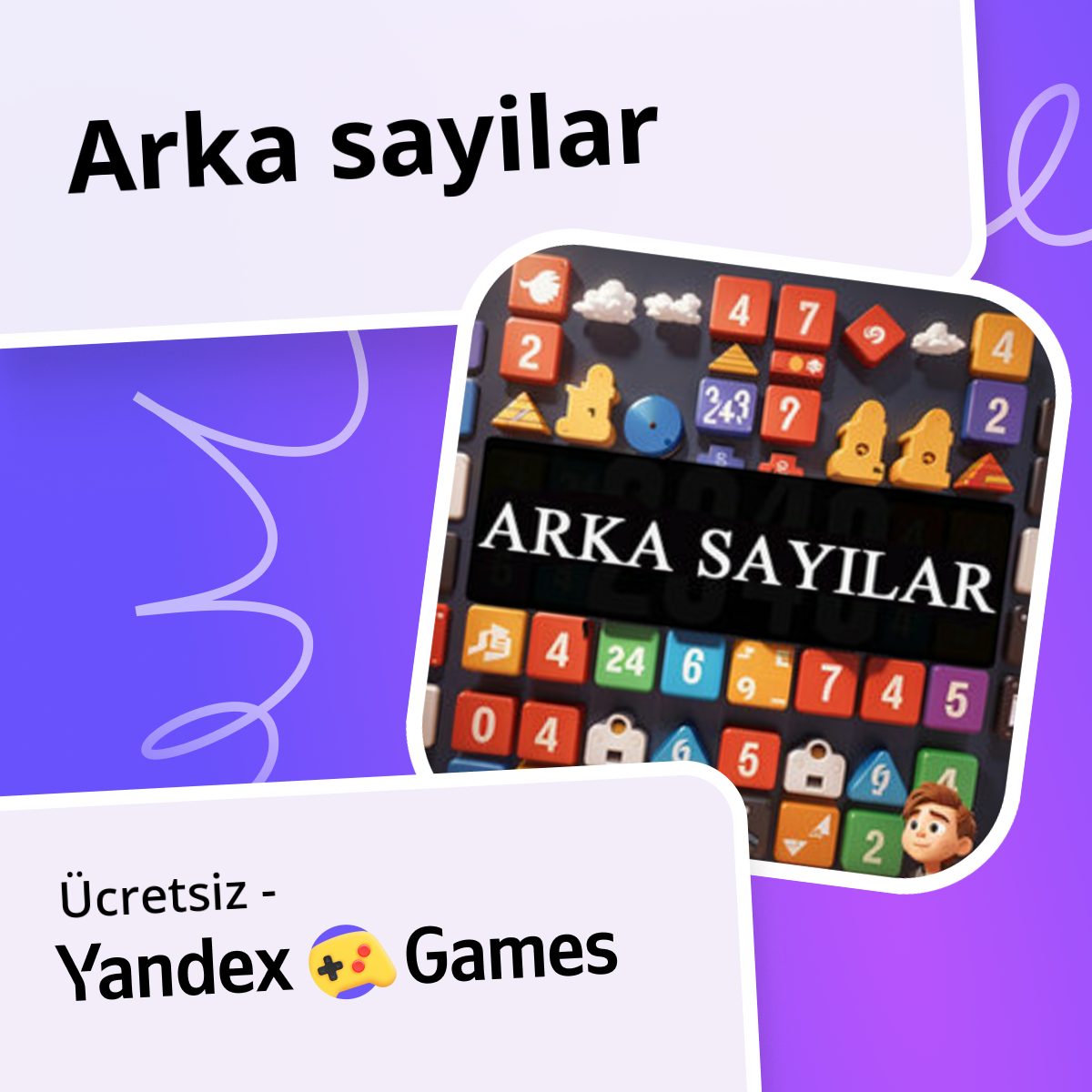 Arka sayilar (Kach.Games'den) - Yandex Games servisinde ücretsiz ...