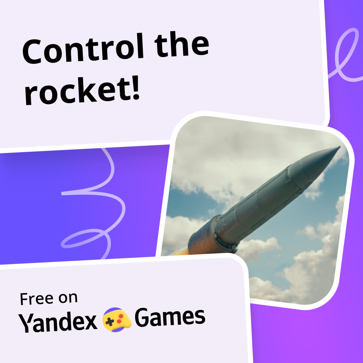 Control the rocket! (by AO.games) - play online for free on Yandex Games