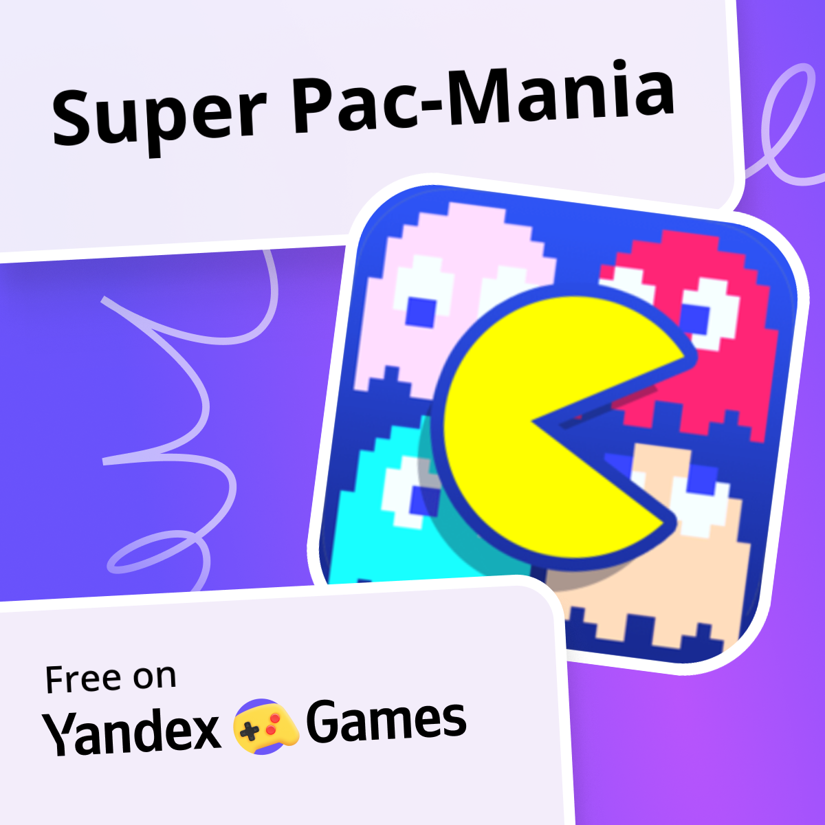 Super Pac-Mania (by SimpleCGames) - play online for free on Yandex Games