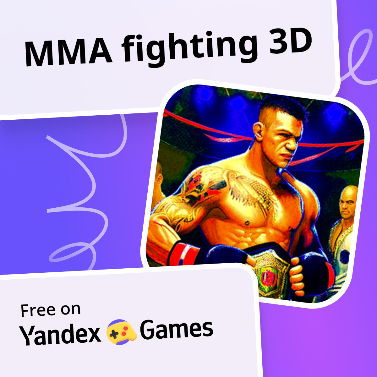 MMA fighting 3D (by DragonMike) - play online for free on Yandex Games