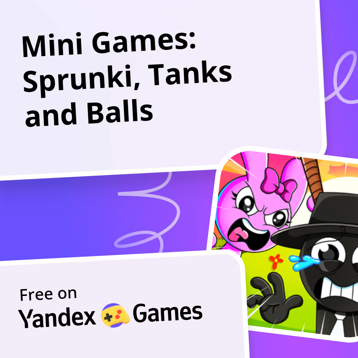 Mini Games: Sprunki, Tanks and Balls - play online for free on Yandex Games