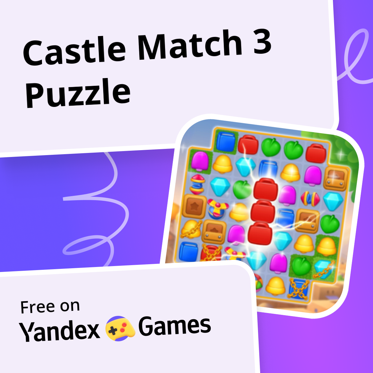 Castle Match 3 Puzzle (by Galaxy Game) - play online for free on Yandex ...
