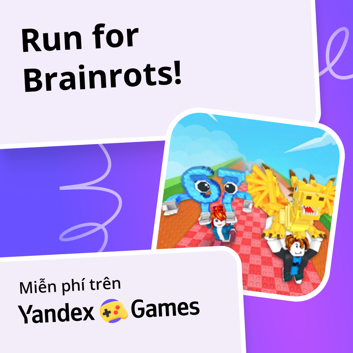 Run for Brainrots! - chơi trực tuyến miễn phí trên Yandex Games