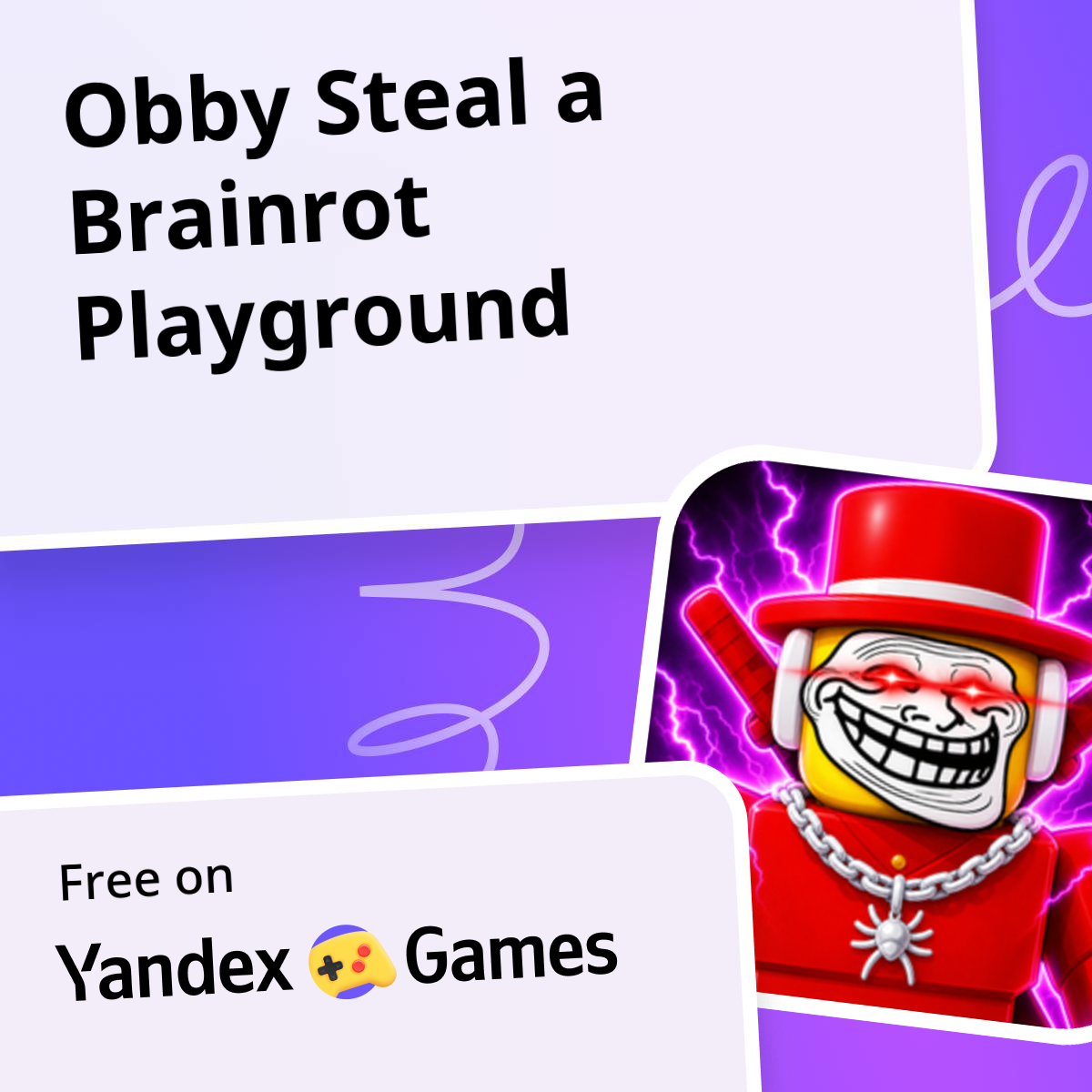 Obby Steal a Brainrot Playground - play online for free on Yandex Games