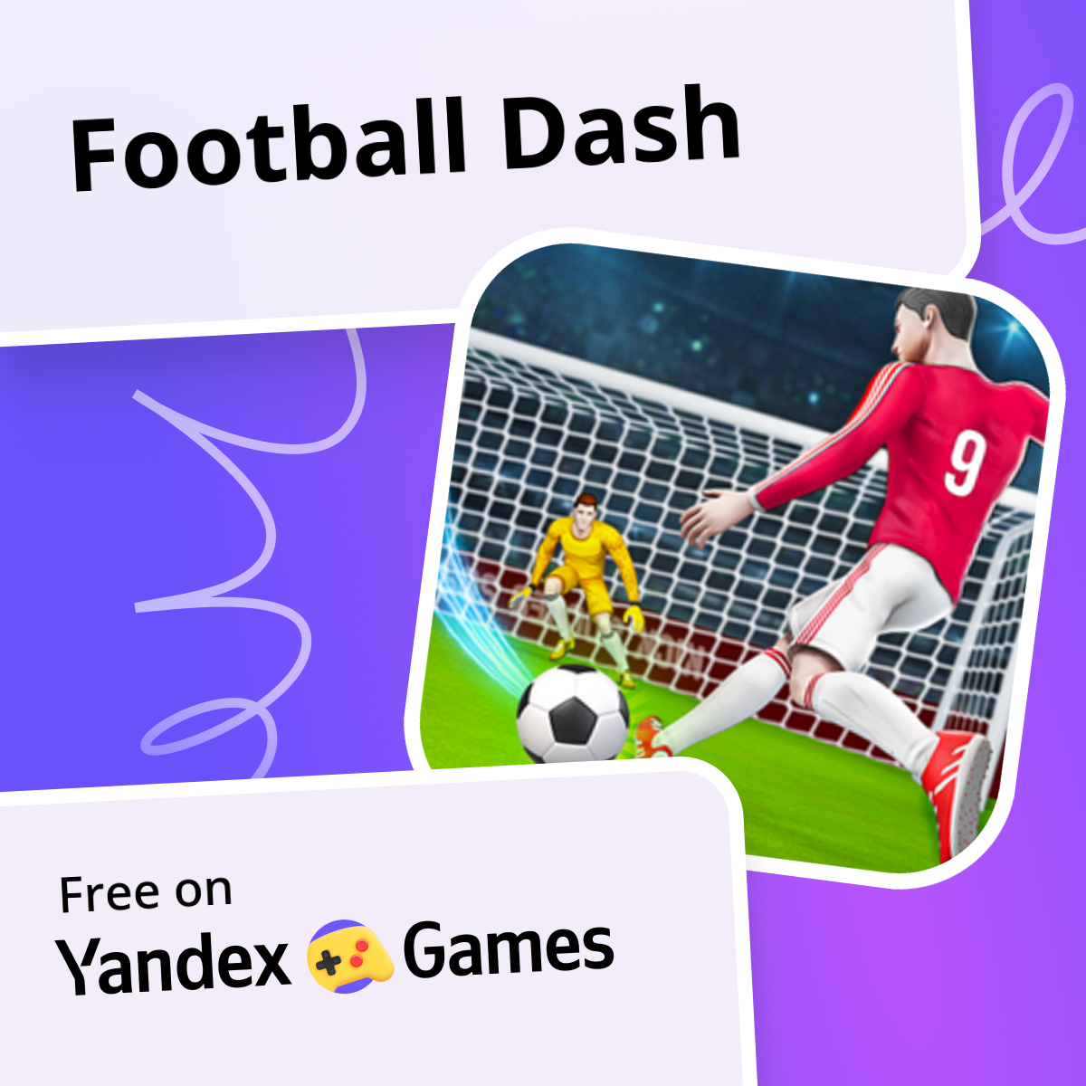 Football Dash (by Cocos Labs) - play online for free on Yandex Games