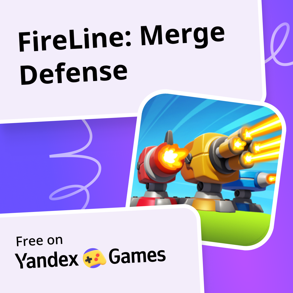 FireLine: Merge Defense (by Linder) - play online for free on Yandex Games