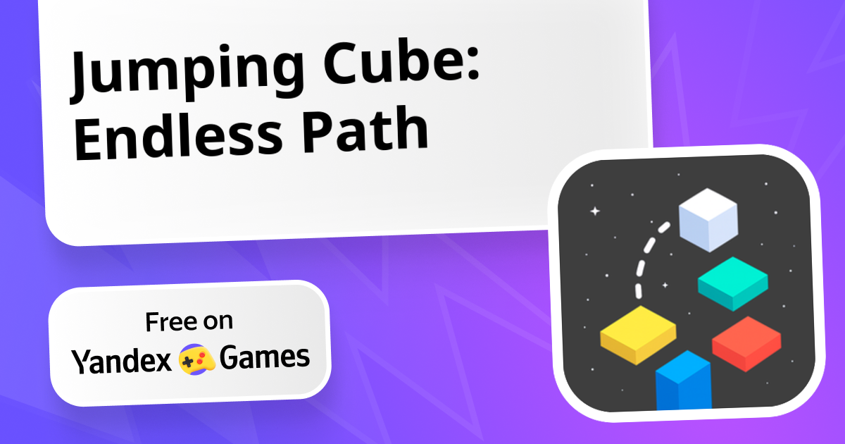Jumping Cube: Endless Path (GreeMead adlı tərtibatçıdan) - Yandex Games ...