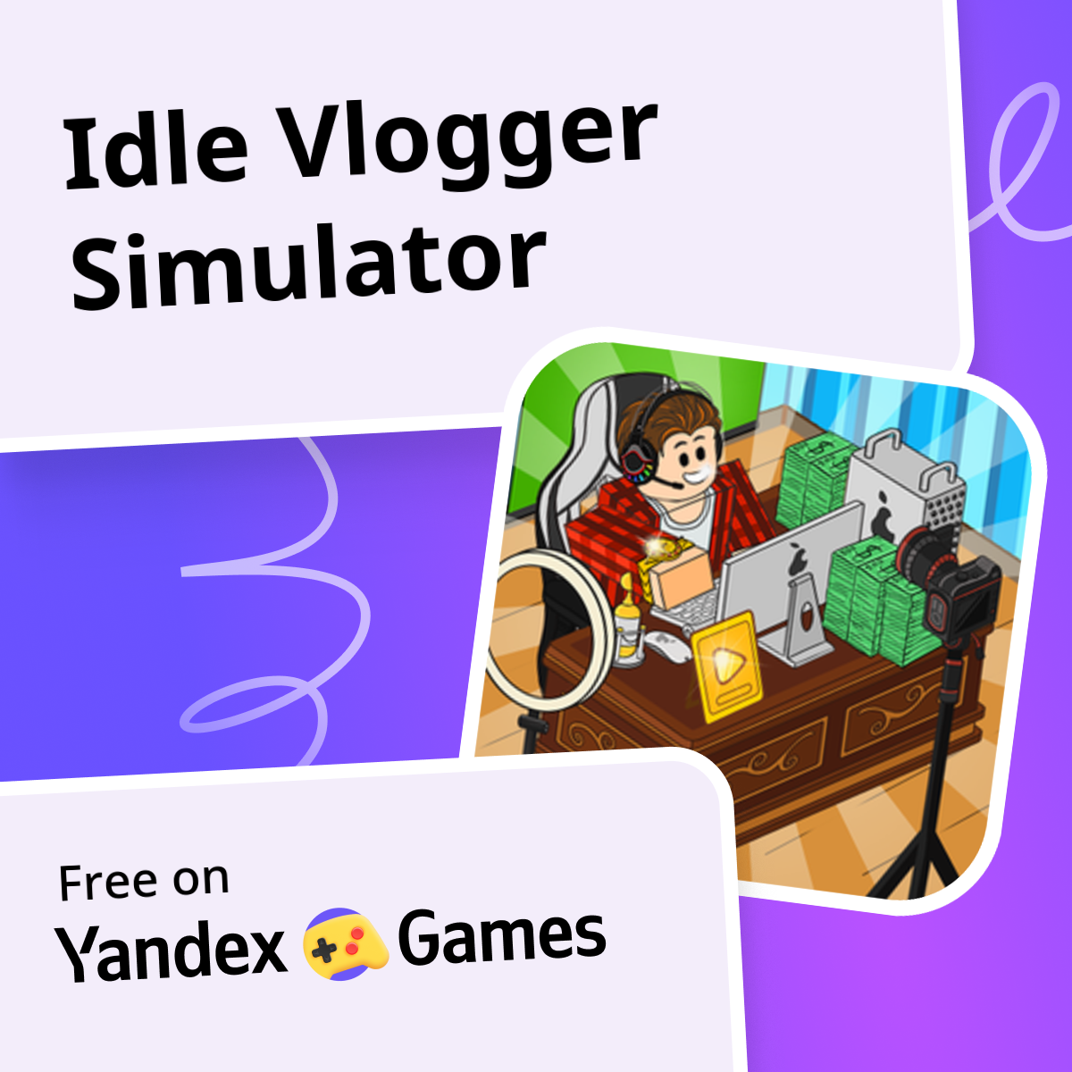 Idle Blogger Simulator (by PlayCroc) - play online for free on Yandex Games