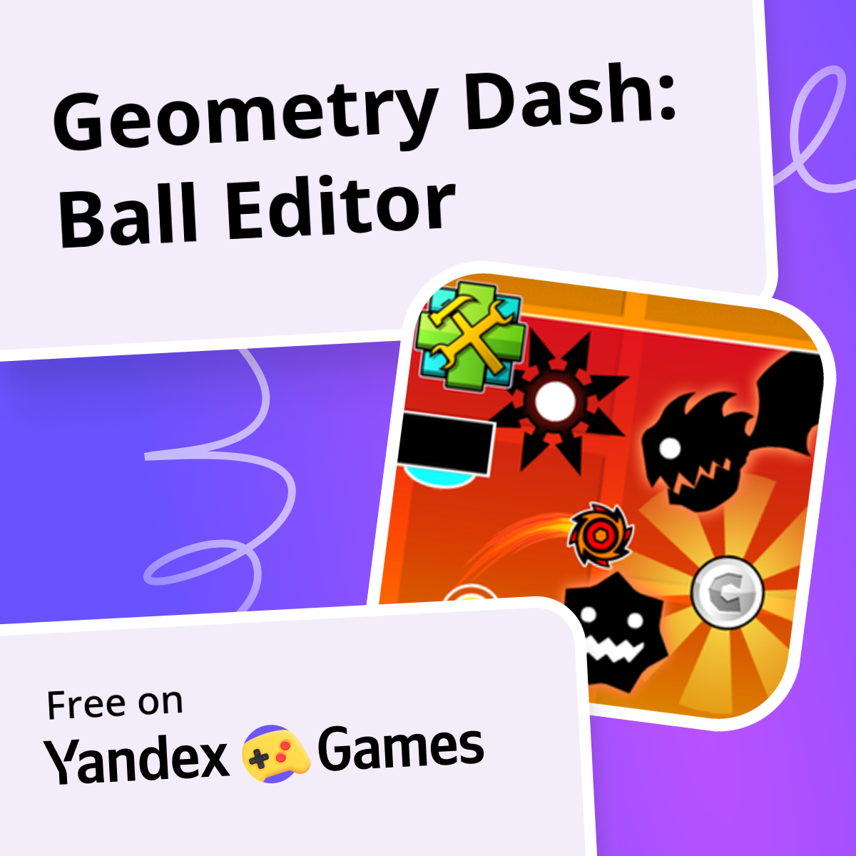 Geometry Dash: Ball Editor (by Kokim) - play online for free on Yandex Games