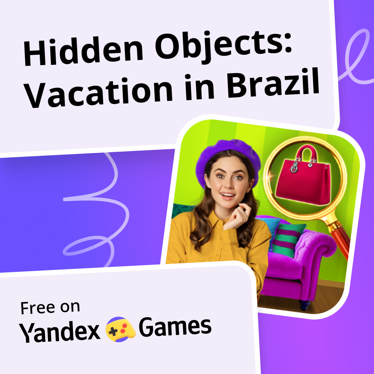 Hidden Objects: Vacation in Brazil - play online for free on Yandex Games