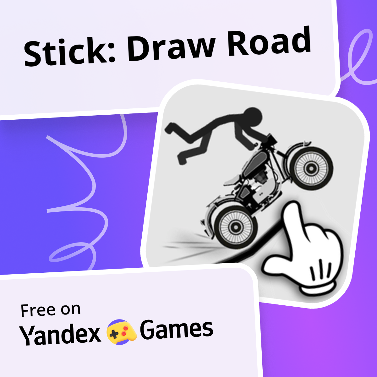Stick: Draw Road (by FPDA) - play online for free on Yandex Games