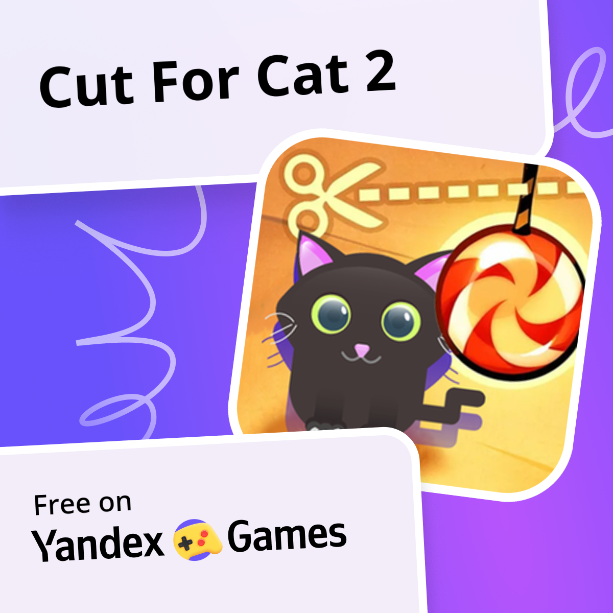 Cut For Cat 2 (by Factor Gameland) - play online for free on Yandex Games