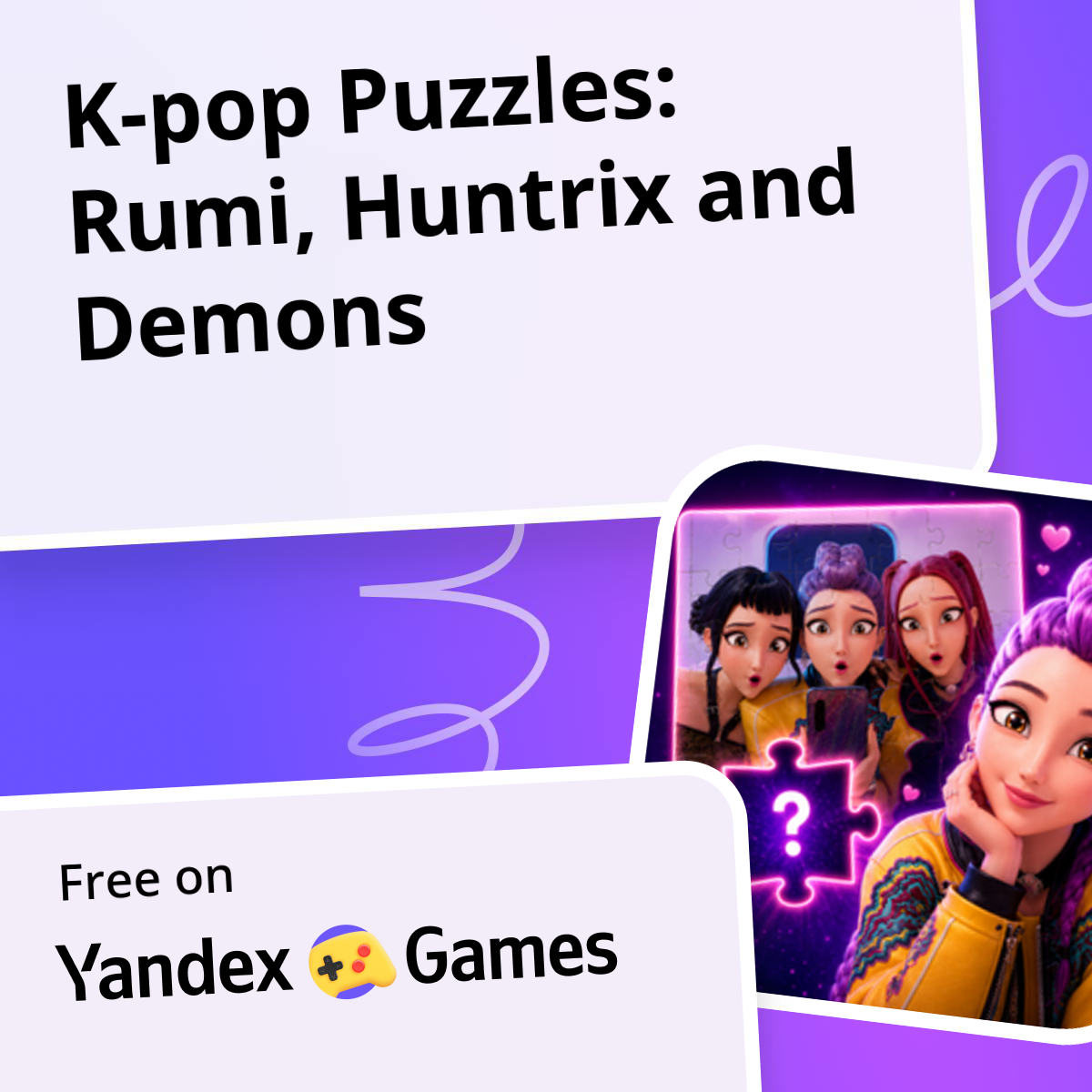 K-pop Puzzles: Rumi, Huntrix and Demons - play online for free on ...