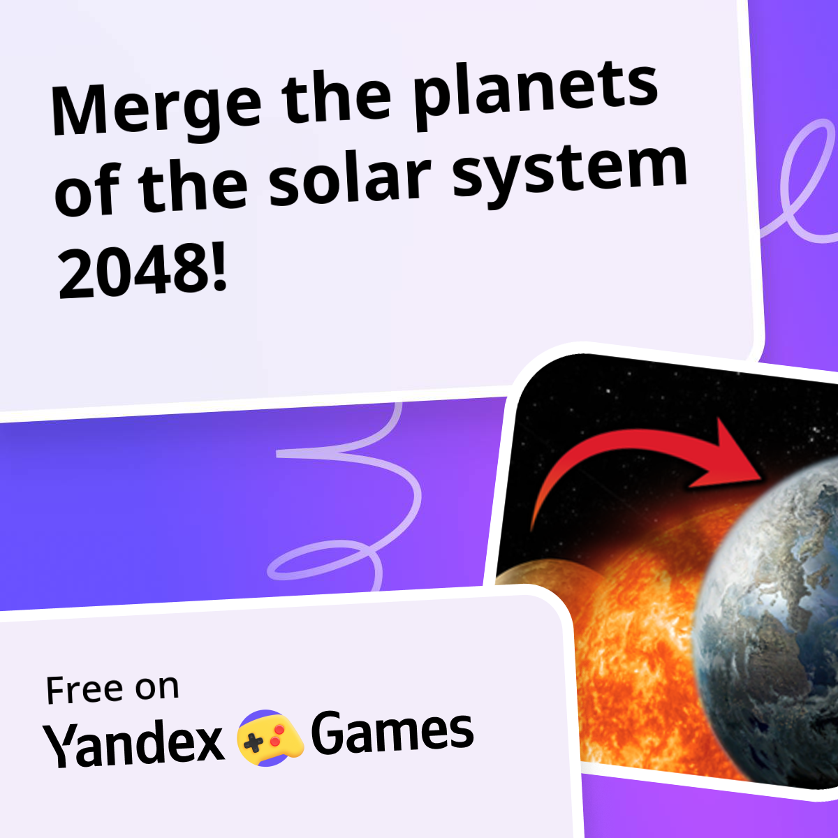 Merge the planets of the solar system 2048! (من Paradigma) - العب على الإنترنت مجانًا على Yandex ...