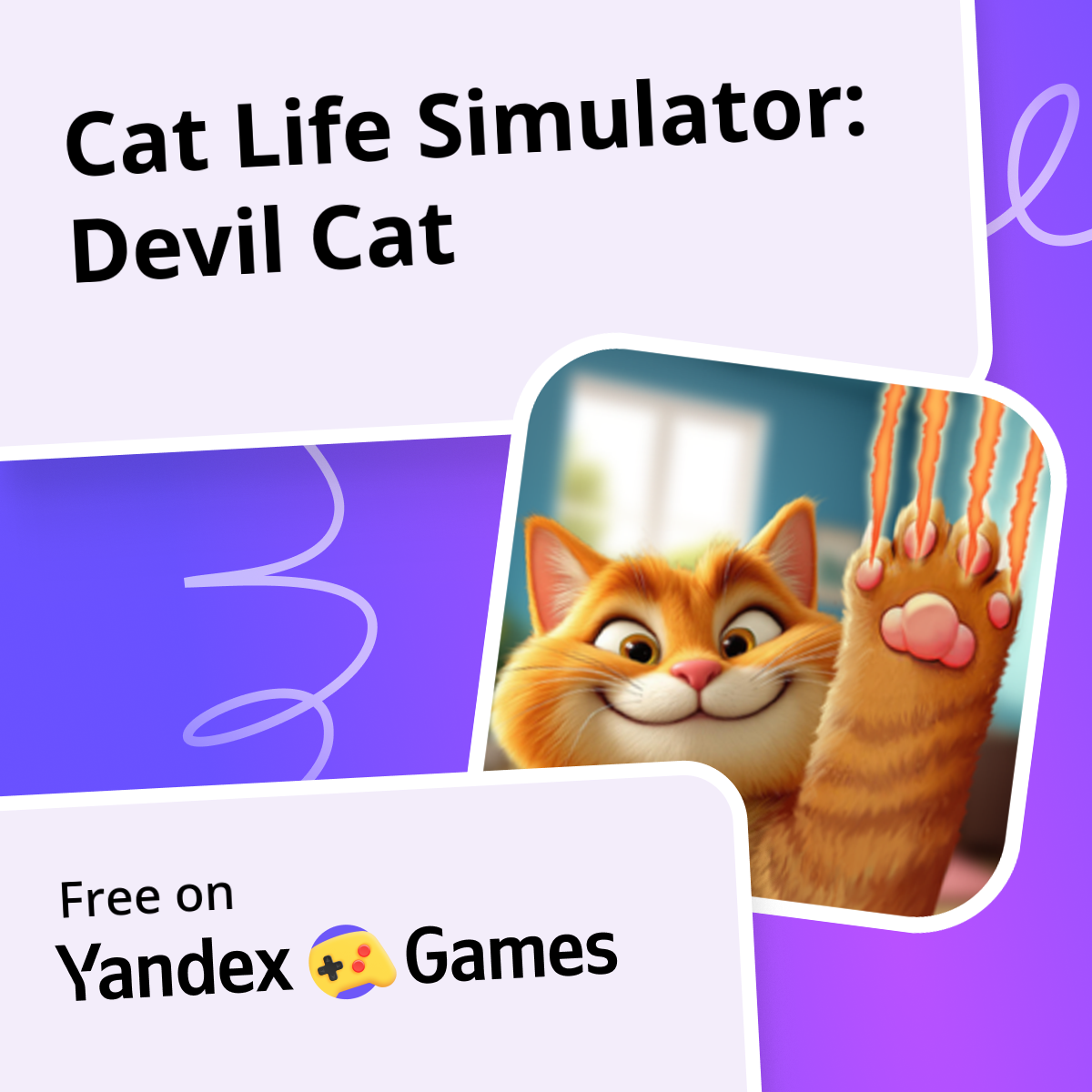 Cat Life Simulator: Devil Cat (by CyberNex Studios) - play online for ...