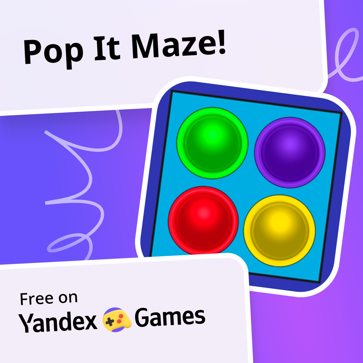 Pop It Maze! - play online for free on Yandex Games