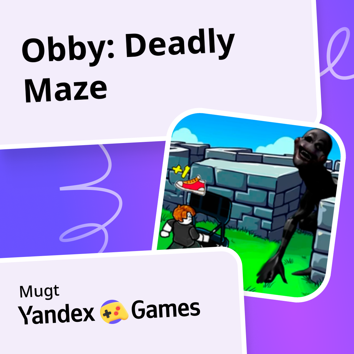 Obby: Deadly Maze (Devord studio tarapyndan) - Yandex Games on-da mugt oýnaň
