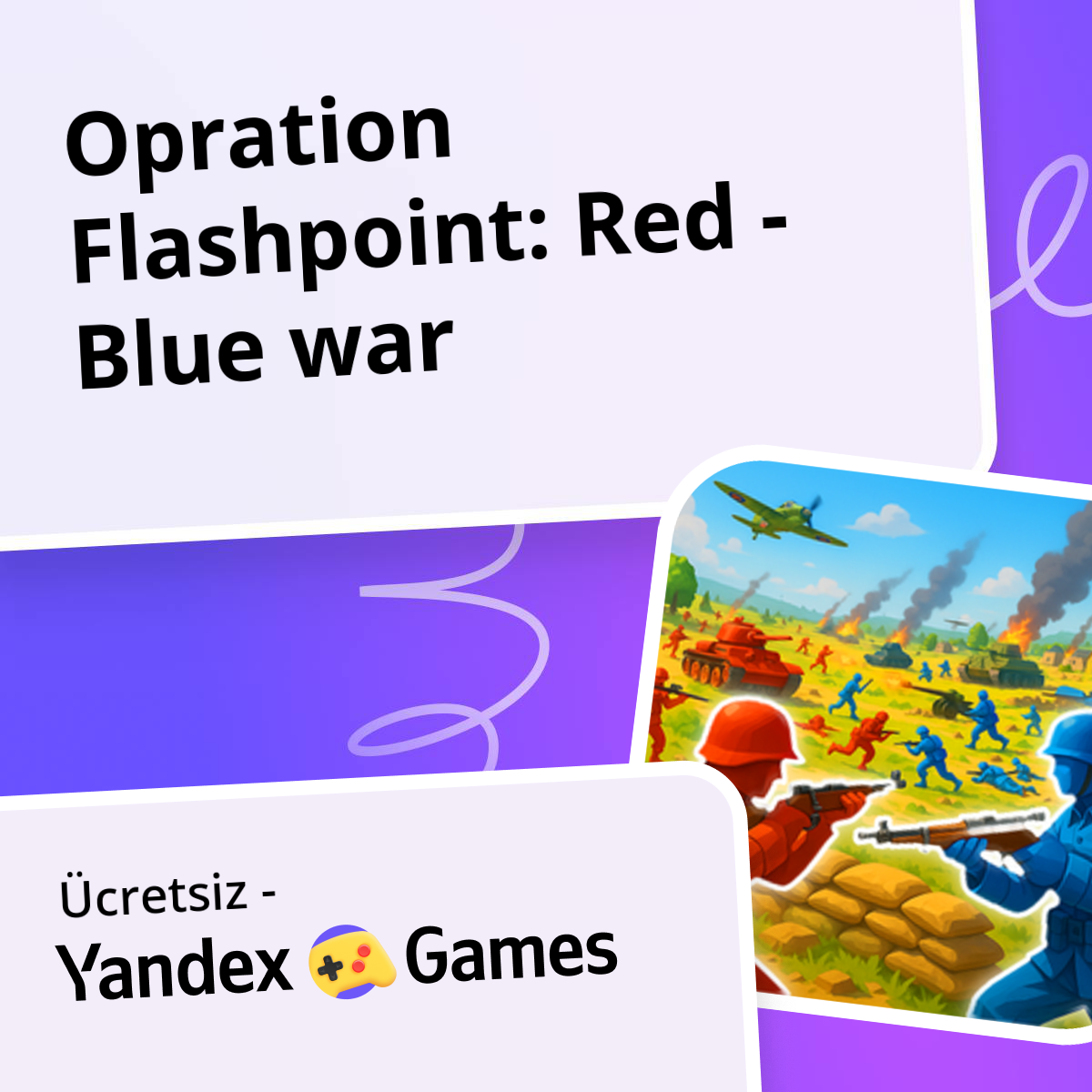 Opration Flashpoint: Red - Blue war - oynayın Yandex Games üzerinde ...