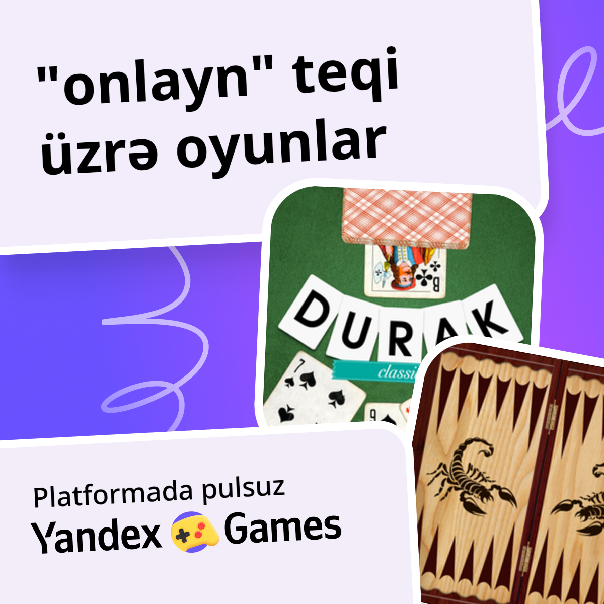 Onlayn oyunlar Onlayn: Yandex Games ilə pulsuz oynayın