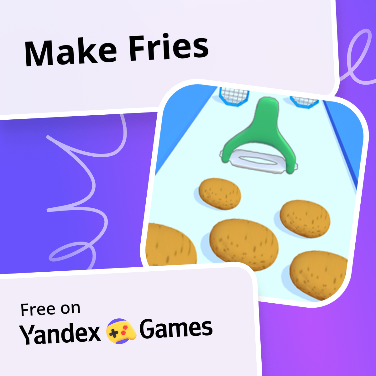 Make Fries (by BOLD CAT) - play online for free on Yandex Games