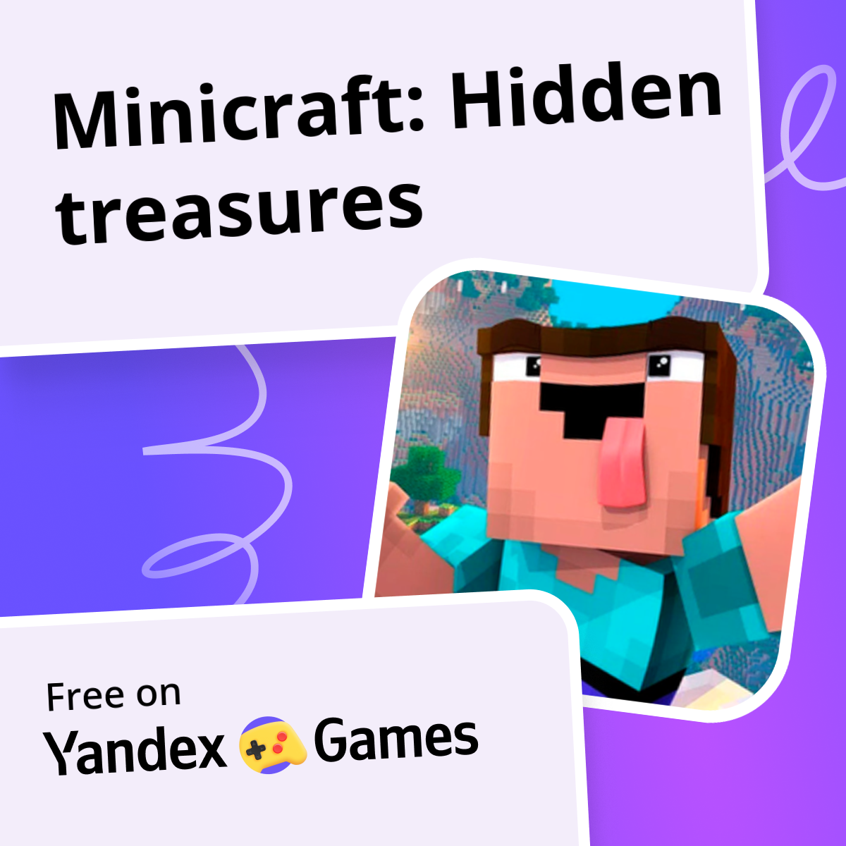 Minicraft: Hidden treasures (by S22 igry) - play online for free on Yandex Games