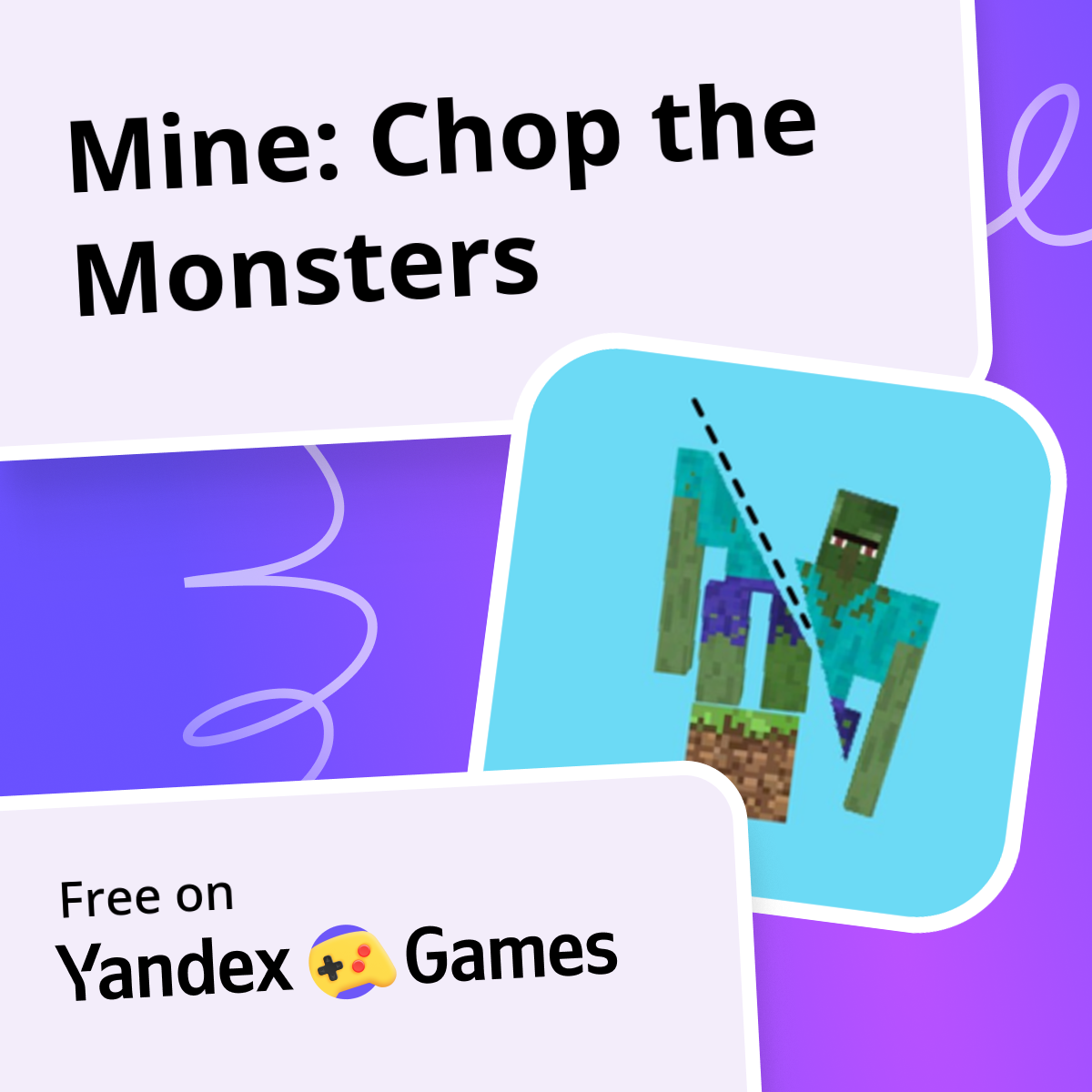 Mine: Chop the Monsters - play online for free on Yandex Games