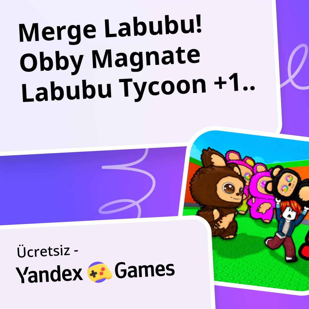 Merge Labubu! Obby Magnate Labubu Tycoon +1 3D RNG (snowfalleagle'den ...