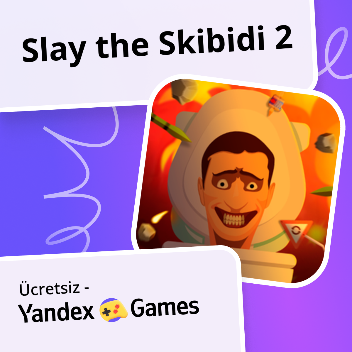 Slay the Skibidi 2 - oynayın Yandex Games üzerinde ücretsiz çevrimiçi