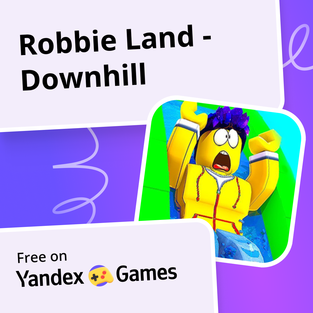 Robbie Land - Downhill (by G8Games) - play online for free on Yandex Games
