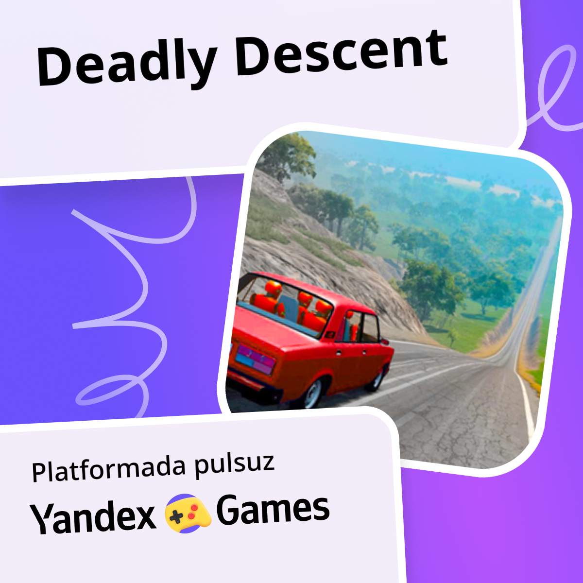 Deadly Descent - Yandex Games-də pulsuz onlayn oynayın