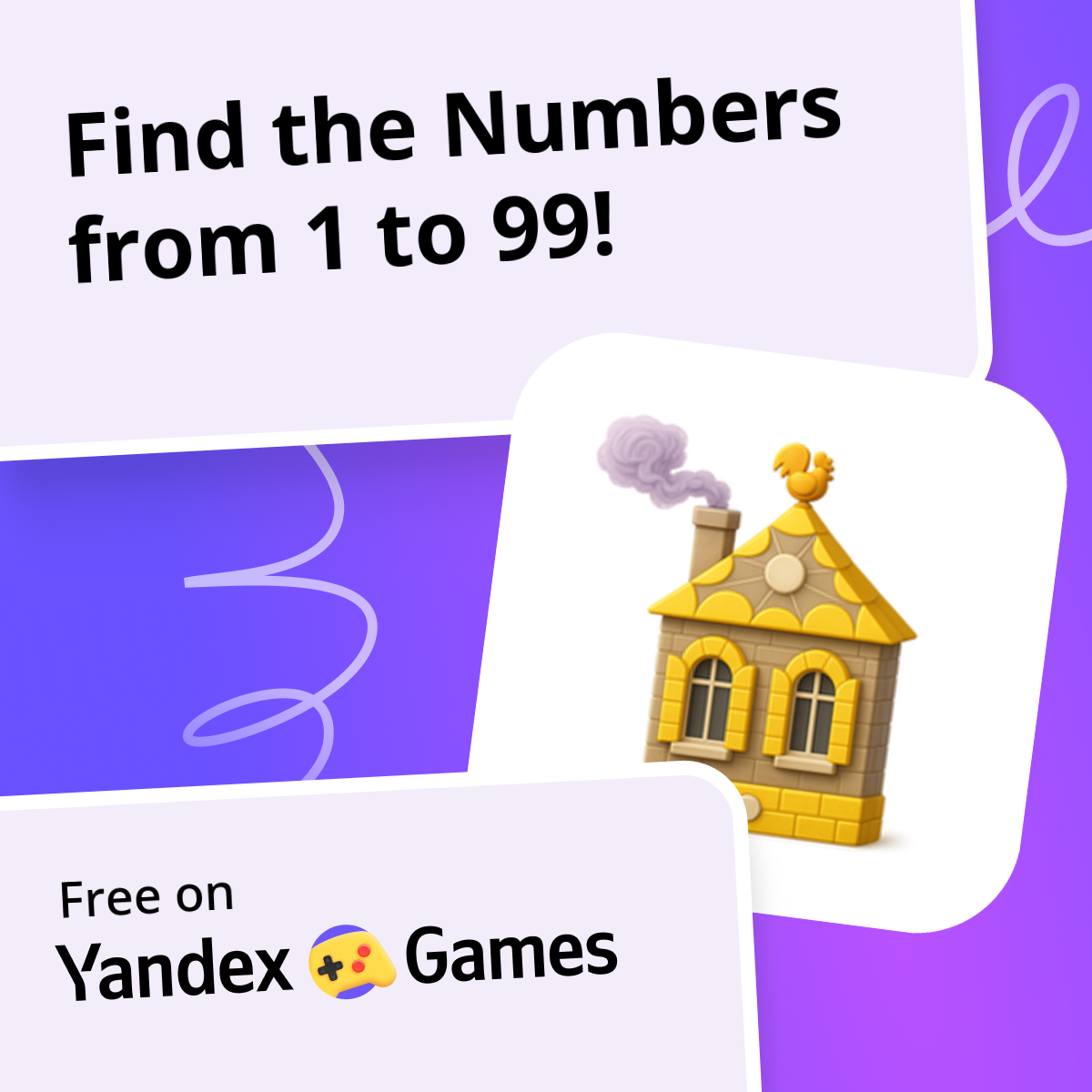 Find the Numbers from 1 to 99! - play online for free on Yandex Games