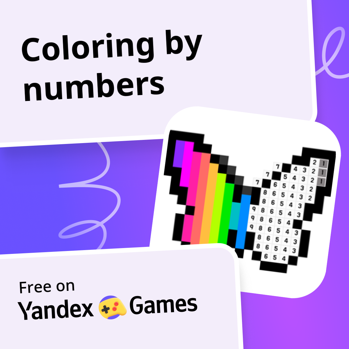 Coloring by numbers (by Another Art) - play online for free on Yandex Games