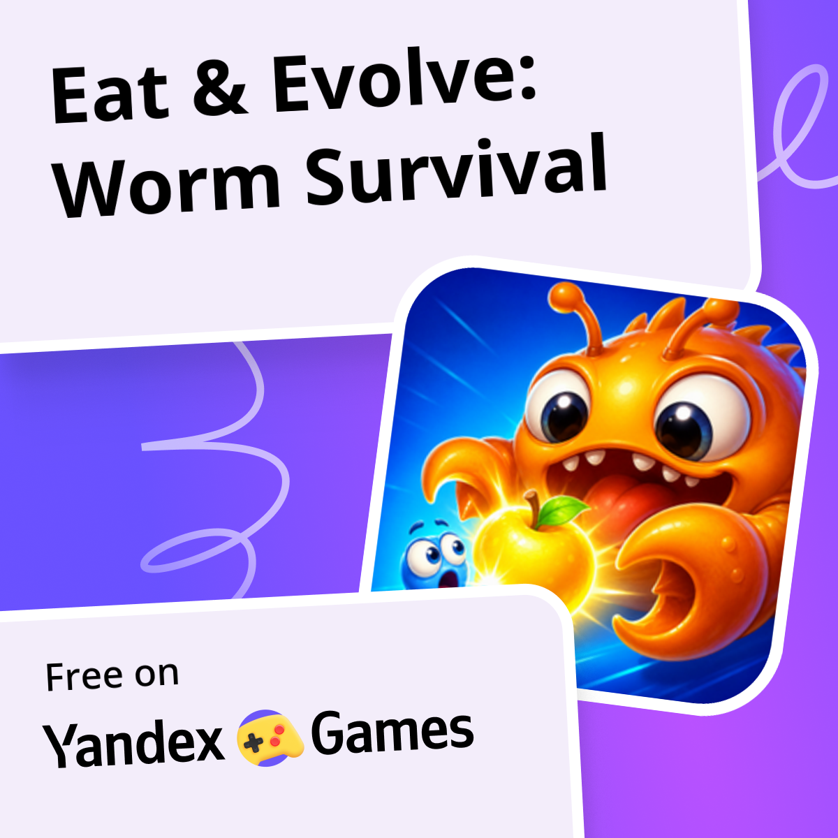 Eat & Evolve: Worm Survival - play online for free on Yandex Games