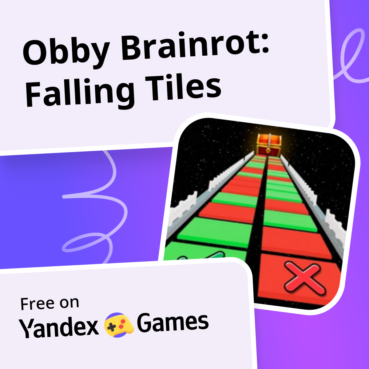 Obby Brainrot: Falling Tiles - play online for free on Yandex Games