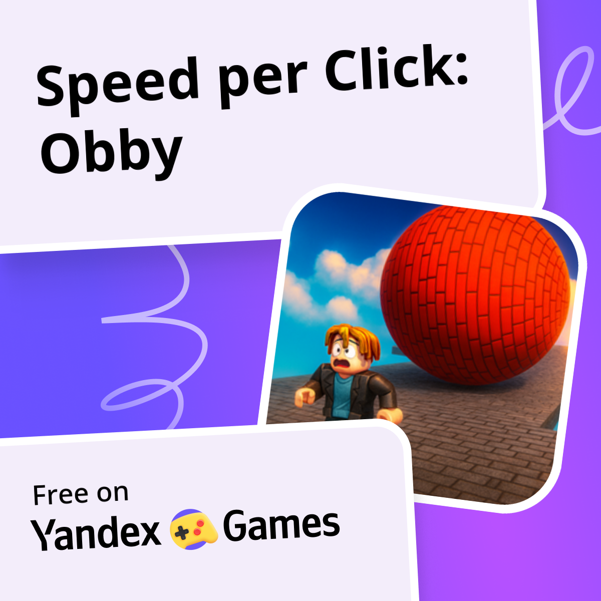 Speed per Click: Obby (by liss48) - play online for free on Yandex Games