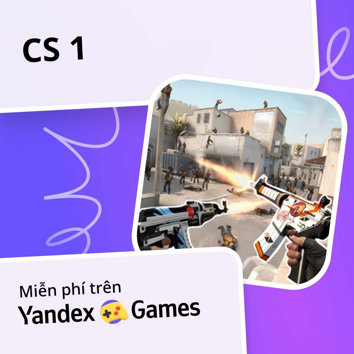 CS 1 (bởi FPSMaster)- chơi trực tuyến miễn phí trên Yandex Games