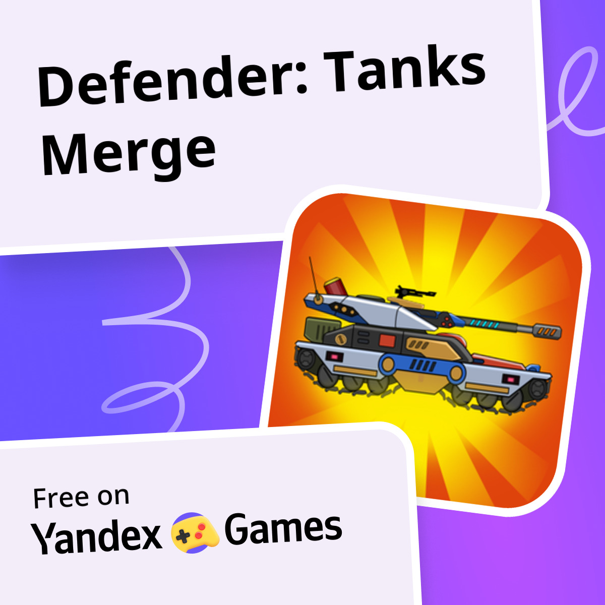 Defender: Tanks Merge - play online for free on Yandex Games