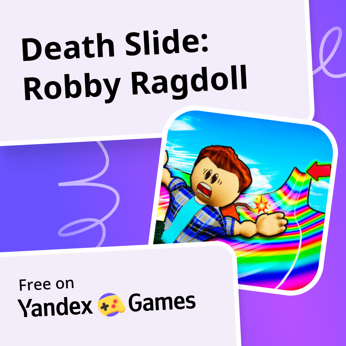 Death Slide: Robby Ragdoll (by CatGame Studio) - play online for free ...