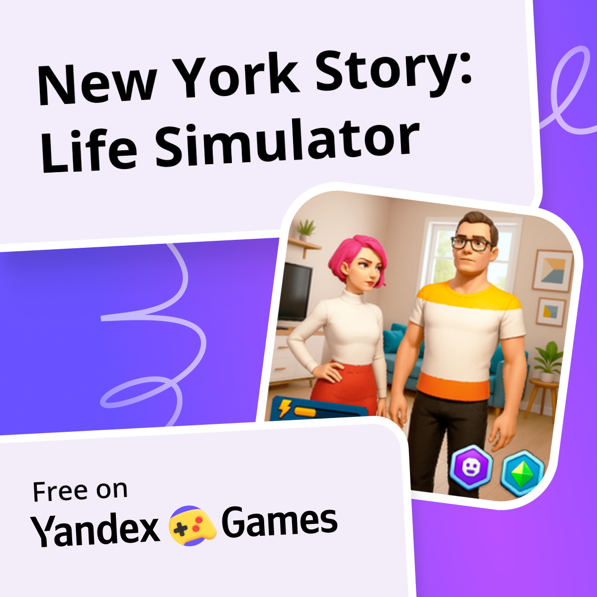 New York Story: Life Simulator (by MirraGames) - play online for free ...