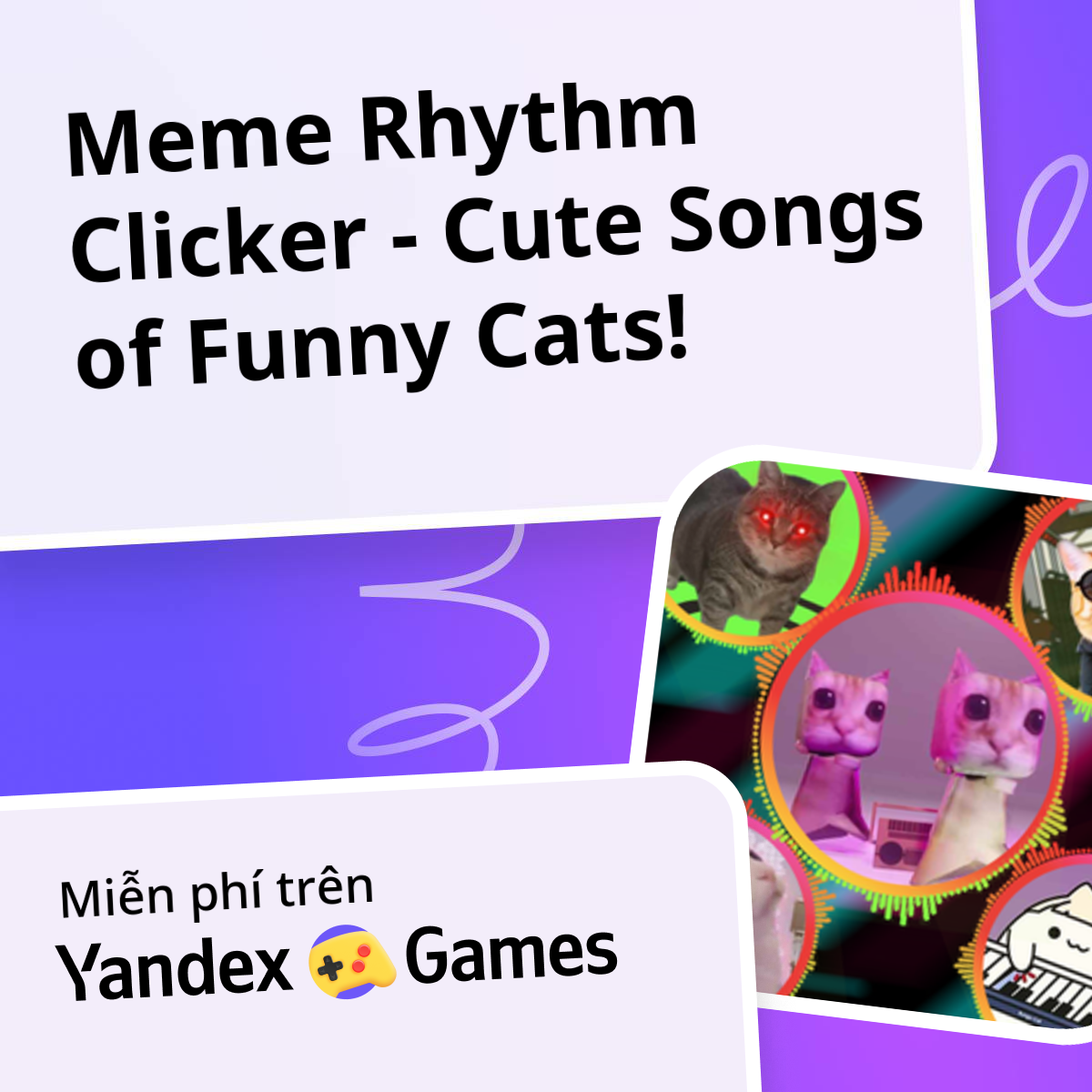 Meme Rhythm Clicker - Cute Songs of Funny Cats! (bởi TrickyBit) - chơi ...