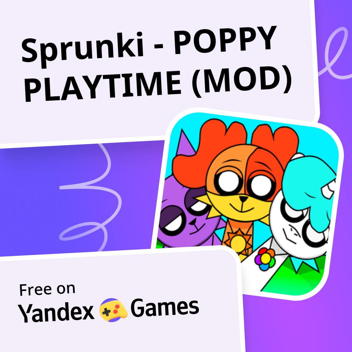 Sprunki - POPPY PLAYTIME (MOD) (by Garden Games) - play online for free ...